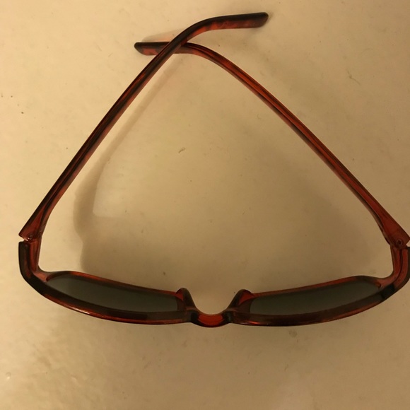 Accessories | Red Tortoise Small Rectangular Frame Sunglasses | Poshmark